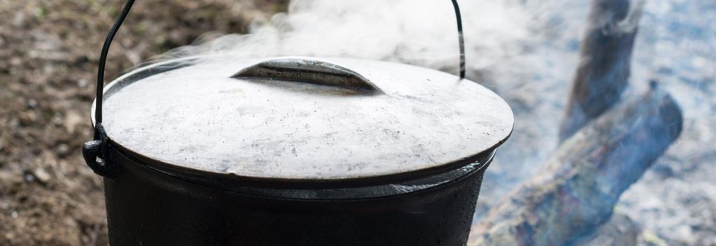 Learn how to cook over a wood fire - great for camping or just in the ...