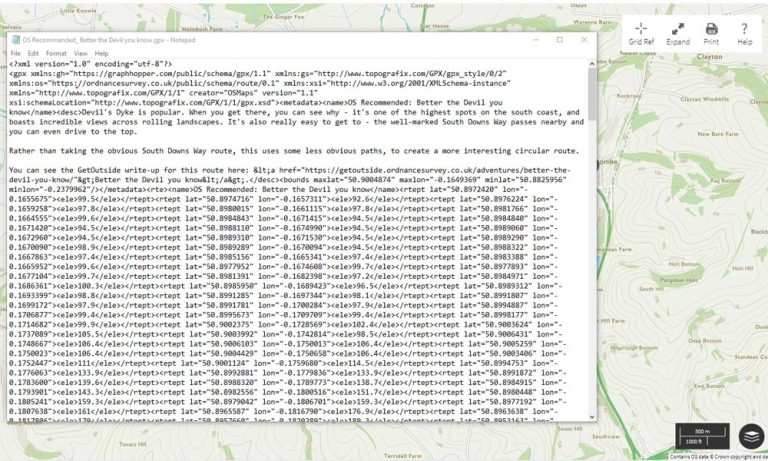 What is a GPX file? | OS GetOutside