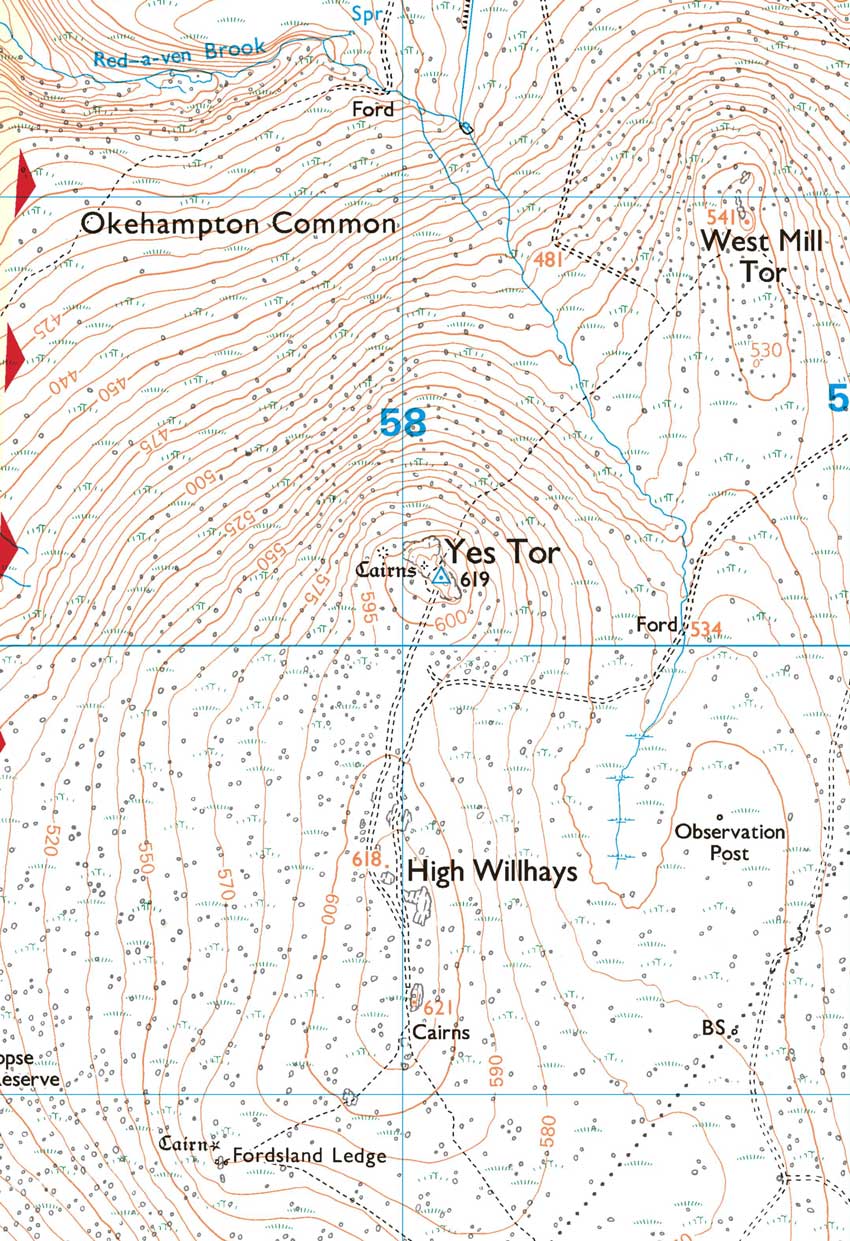 Yes Tor Trig Pillar Information