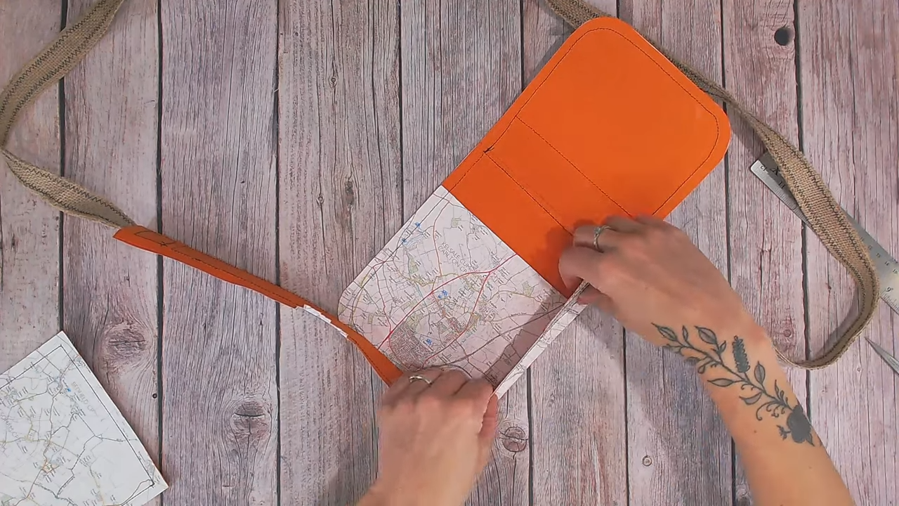 Upcycling Old Maps - DIY BAG with FREE TEMPLATE! - OS GetOutside