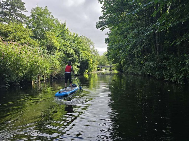 Paddleboarding the River Ure from Boroughbridge to Linton Lock - OS ...