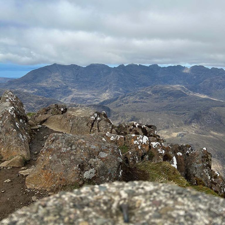 Blà Bheinn - A stand alone Munro on the Isle of Skye - OS GetOutside