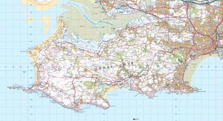 Gower and Swansea Circular Coast Path Walks - OS GetOutside